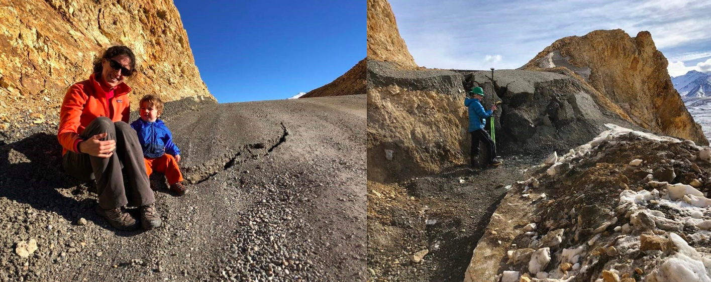 A stretch of the Denali Park Road sits atop a creeping landslide. And ...
